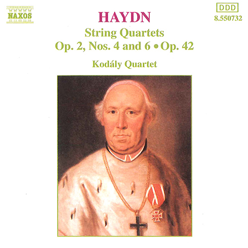 フランツ・ヨーゼフ・ハイドン : 弦楽四重奏曲第9番 ヘ長調 Op. 2, No. 4, Hob.III:10 - 6602 - NML ...